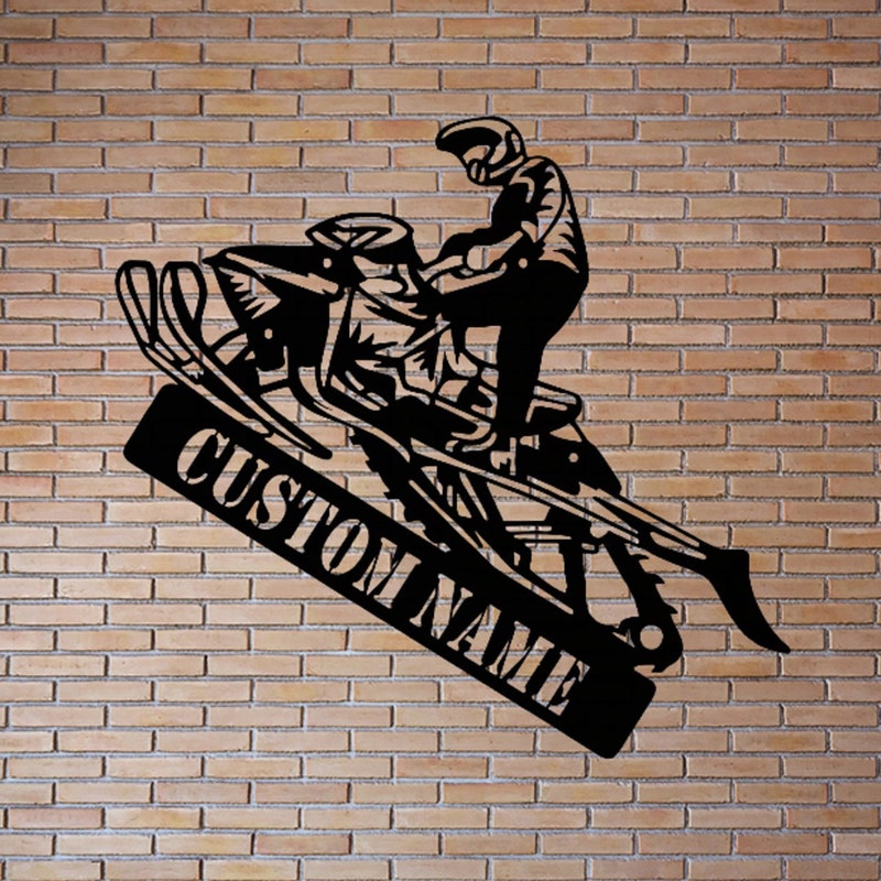 Snowmobile Wall Art - Etsy