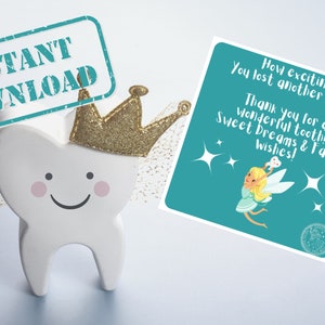 Letter From the Tooth Fairy-lost Another Tooth! - Etsy