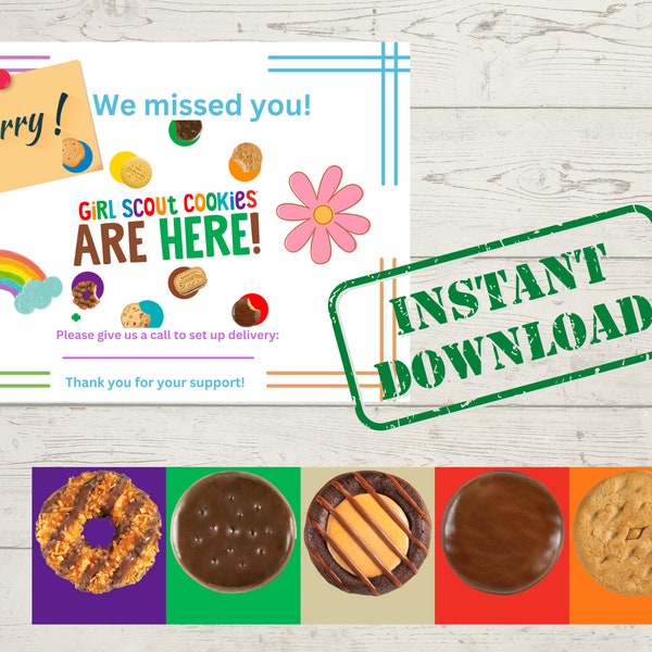 Sorry We Missed You Card - Etsy