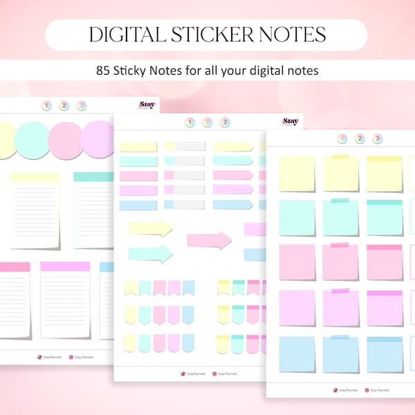 Notebook Stickers - Etsy