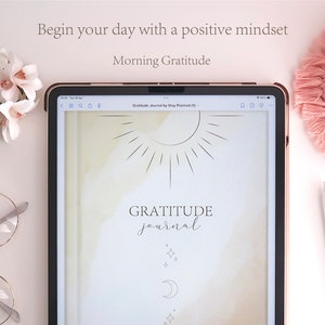Digital Gratitude Journal, Daily Gratitude Journal, Digital Journaling ...