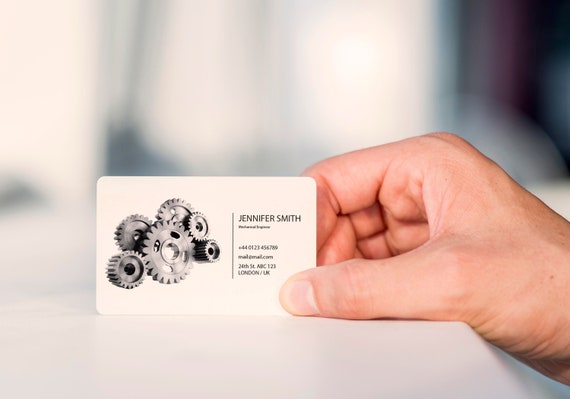 Engineering Business Cards Templates