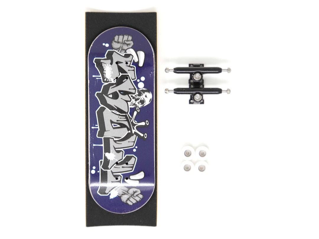Skull Fingerboards Graffiti Pro Complete Wooden Fingerboard - Etsy