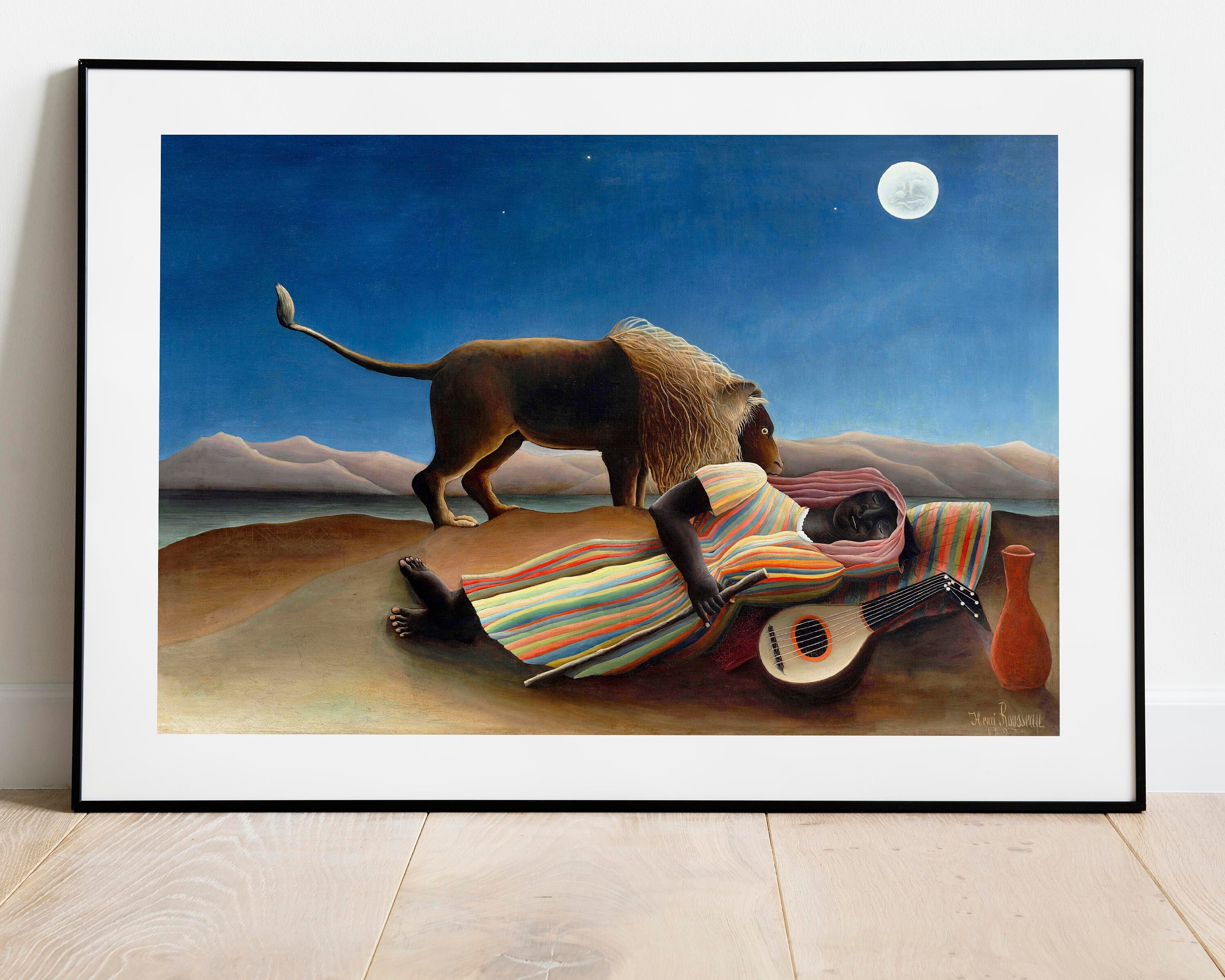 Henri Rousseau Sleeping Gypsy
