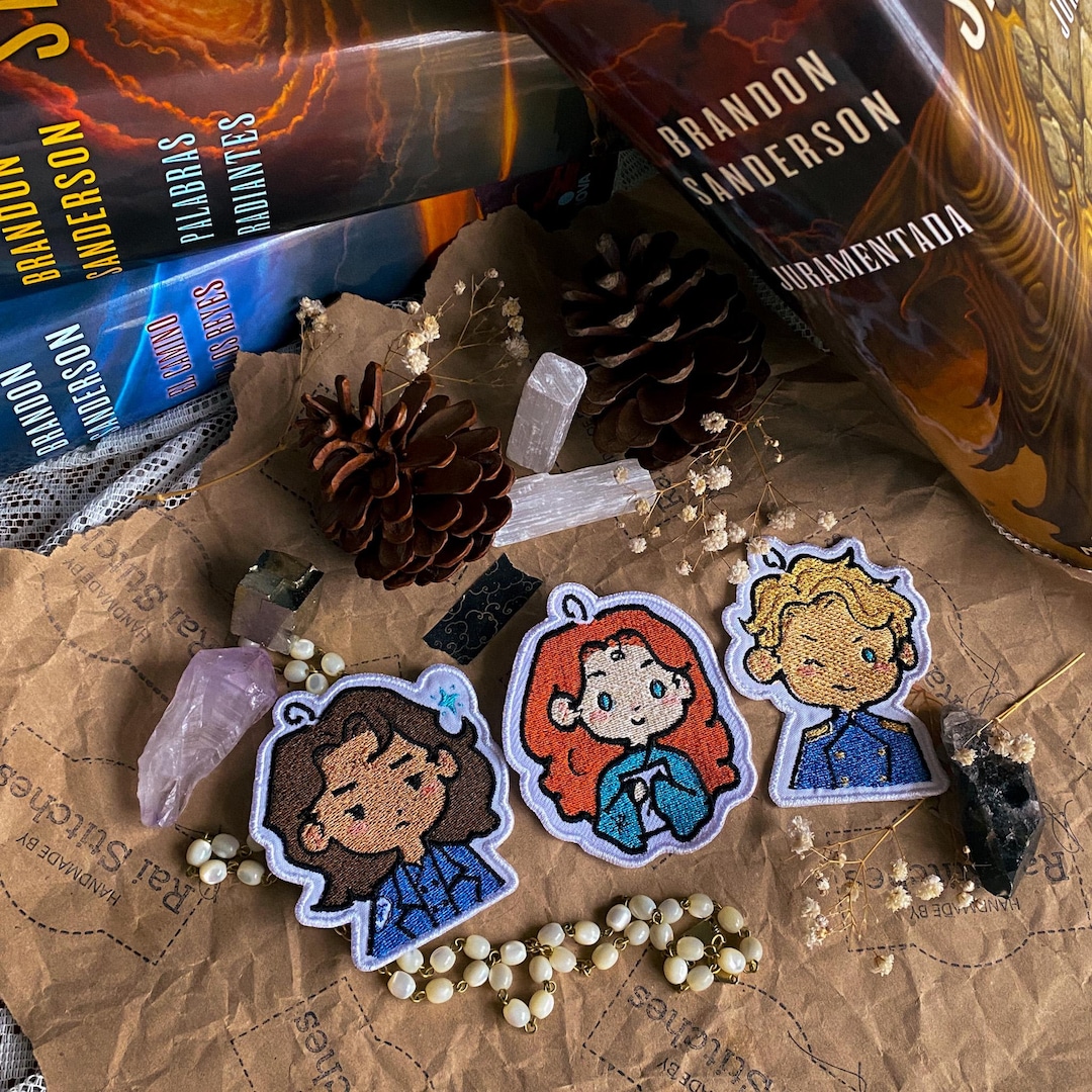 STORMLIGHT ARCHIVE | Handmade Patches | Kaladin Shallan Adolin | Iron ...