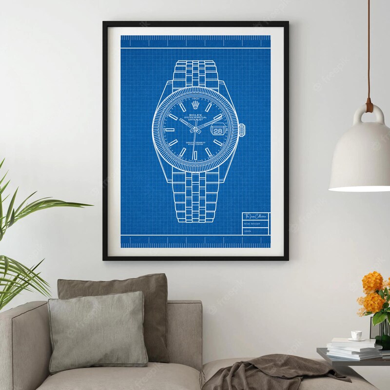 Rolex Print - Etsy
