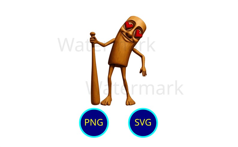 Tung Tung Sahur Meme SVG | Italian Brainrot PNG (digital Download) - Etsy