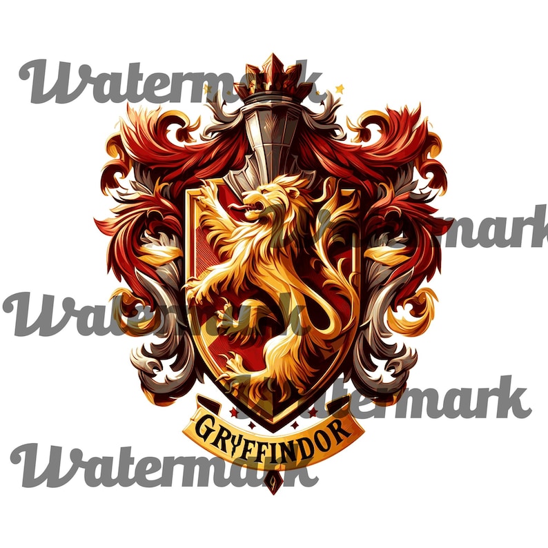 Alternate Wizard House Crests - PNG & SVG Files - Etsy