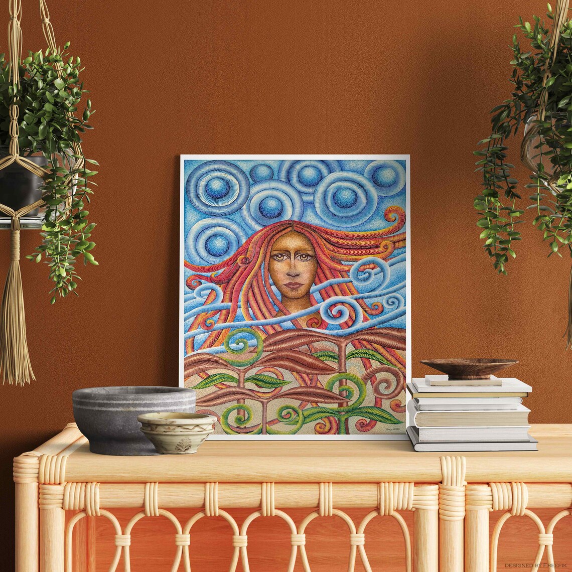 Goddess Print Art Spiritual Printable Wall Art Witchy Decor - Etsy