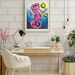 Printable Seahorse Wall Art Decor Painting Nursery Decor - Etsy