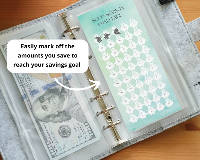 A6 Budget Binder Inserts Ultimate Savings Challenge Bundle - Etsy