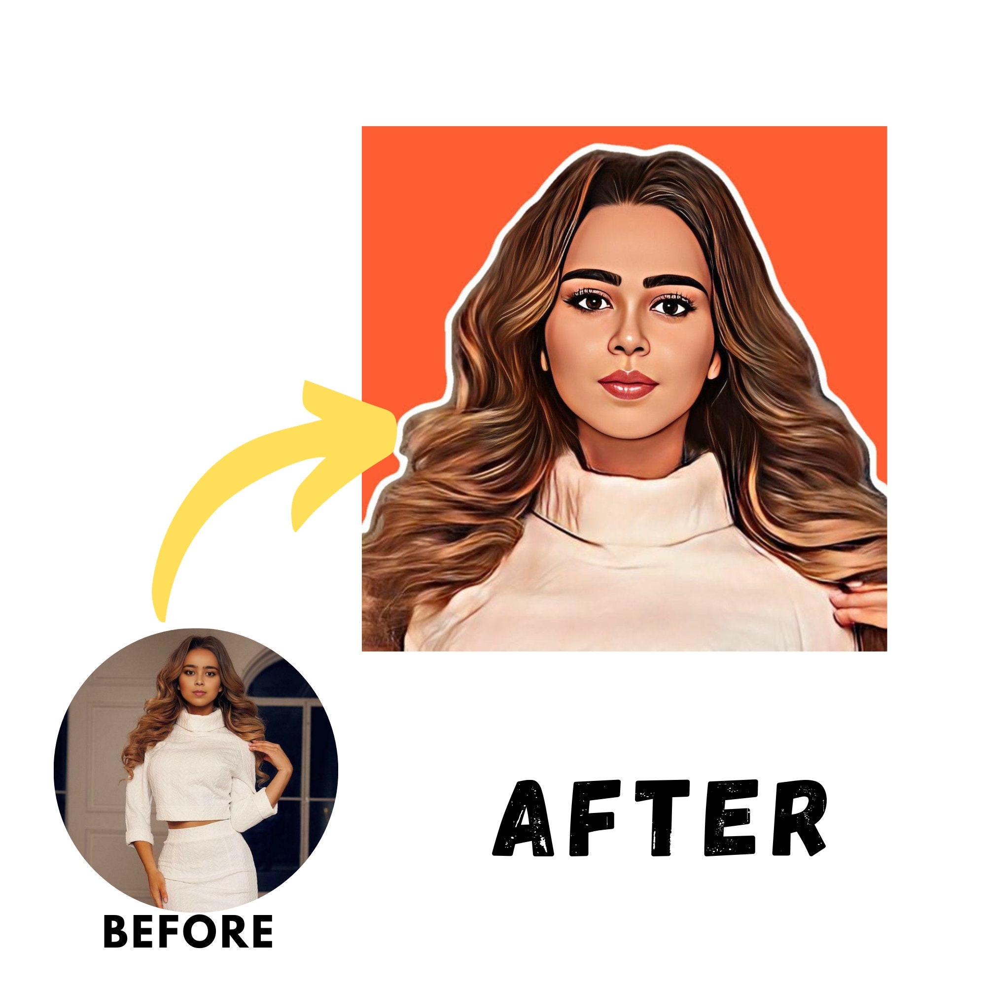 10 Customised Profile Pictures for Instagram & Social Media - Etsy