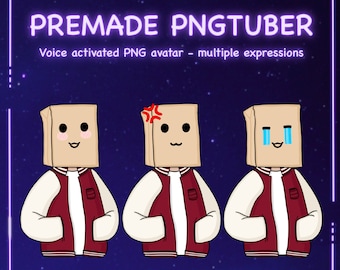 Premade Png-tuber - Mouse [ Pngtuber, Vtuber, Discord Reactive Image ...