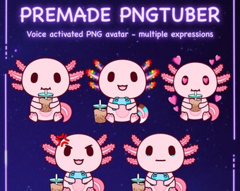 Premade Png-tuber - Mouse [ Pngtuber, Vtuber, Discord Reactive Image ...
