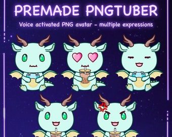 Premade Png-tuber Axolotl Pngtuber, Vtuber, Discord Reactive Image ...