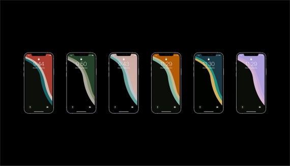 Minimalist 6 Wallpapers Pack for Iphone/android Wallpapers - Etsy