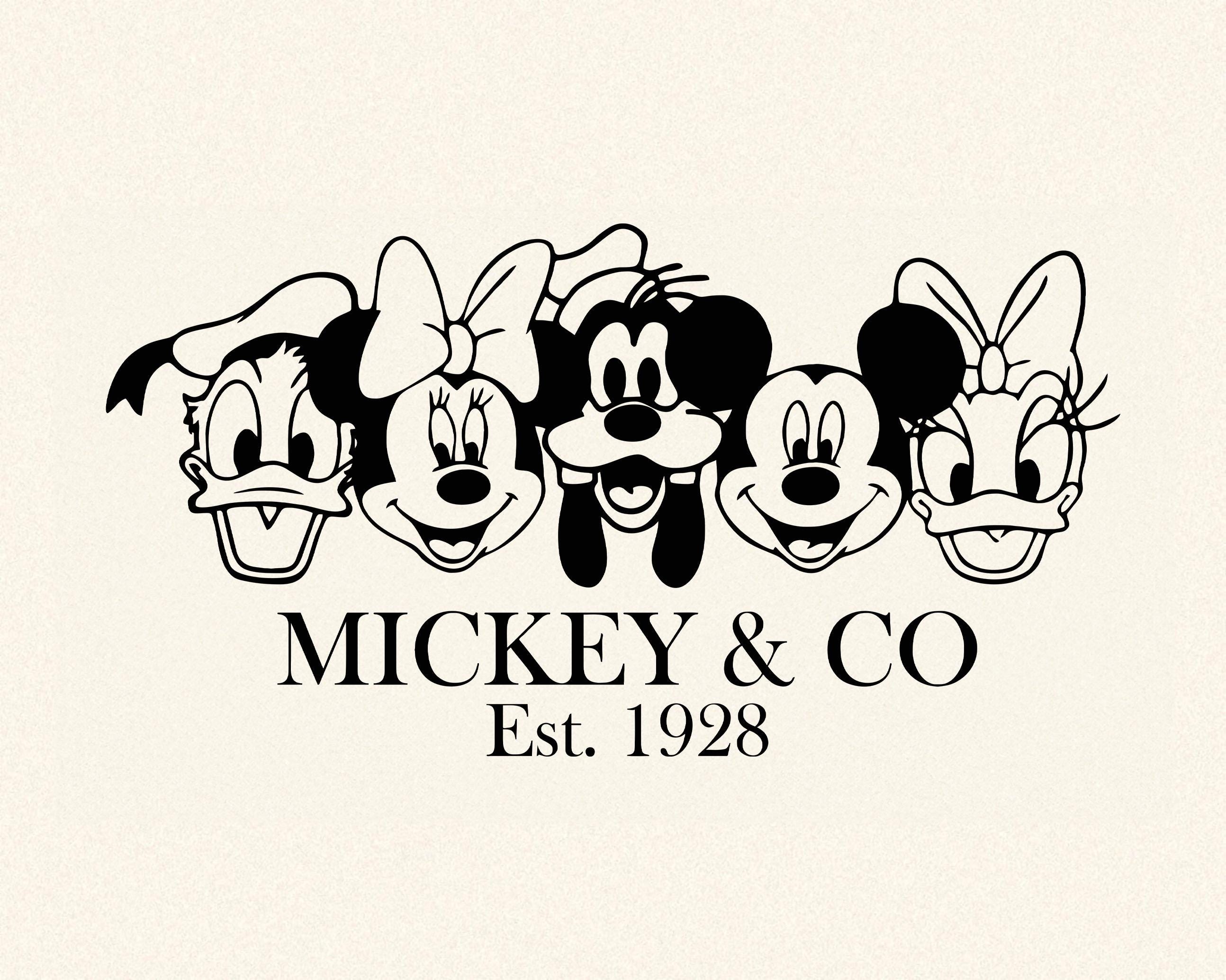Mickey and Friends Svg, Mickey Co Svg, ,mickey Png, Instant Download ...