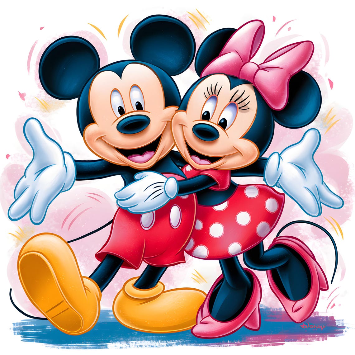 Micky Maus und Minnie Maus PNG, Micky Png, Minnie Png, Geburtstag Png ...