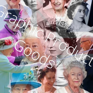 Queen Elizabeth Ii Digital Download, Memorial Graphic, Large Image ...