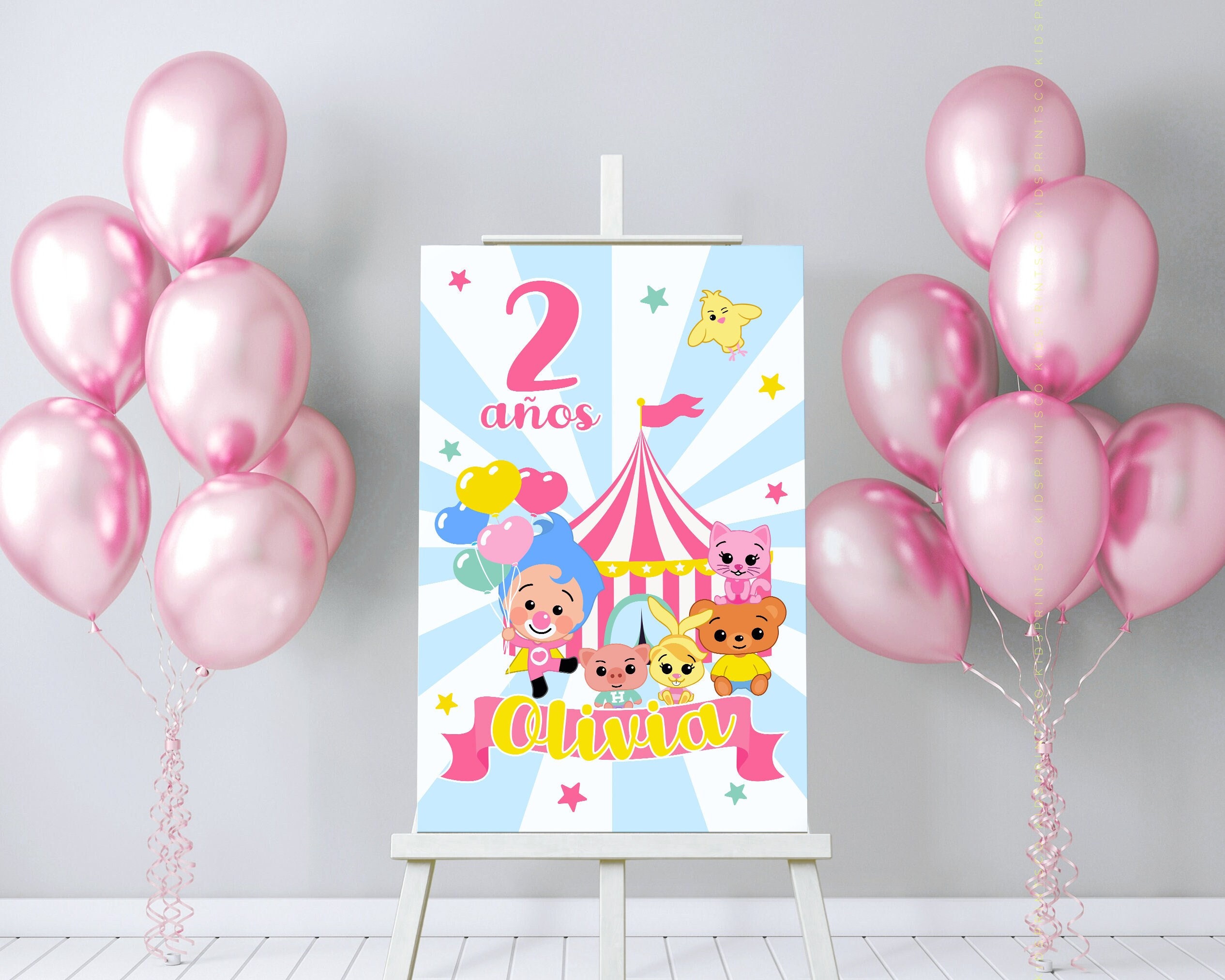 Buy Plim Plim Birthday Welcome Sign Cutie First Birthday Welcome Online ...