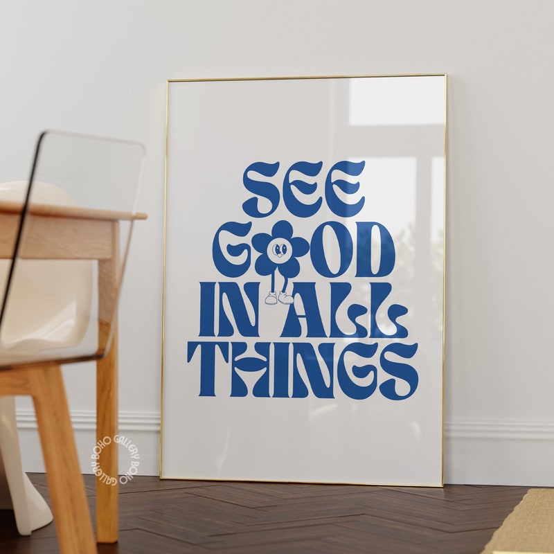 Blue Posters - Etsy