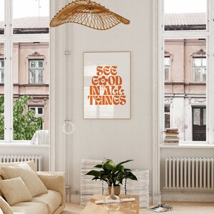 Groovy Wall Art, Groovy Flowers Gallery, Retro Wall Art, Funky Wall ...