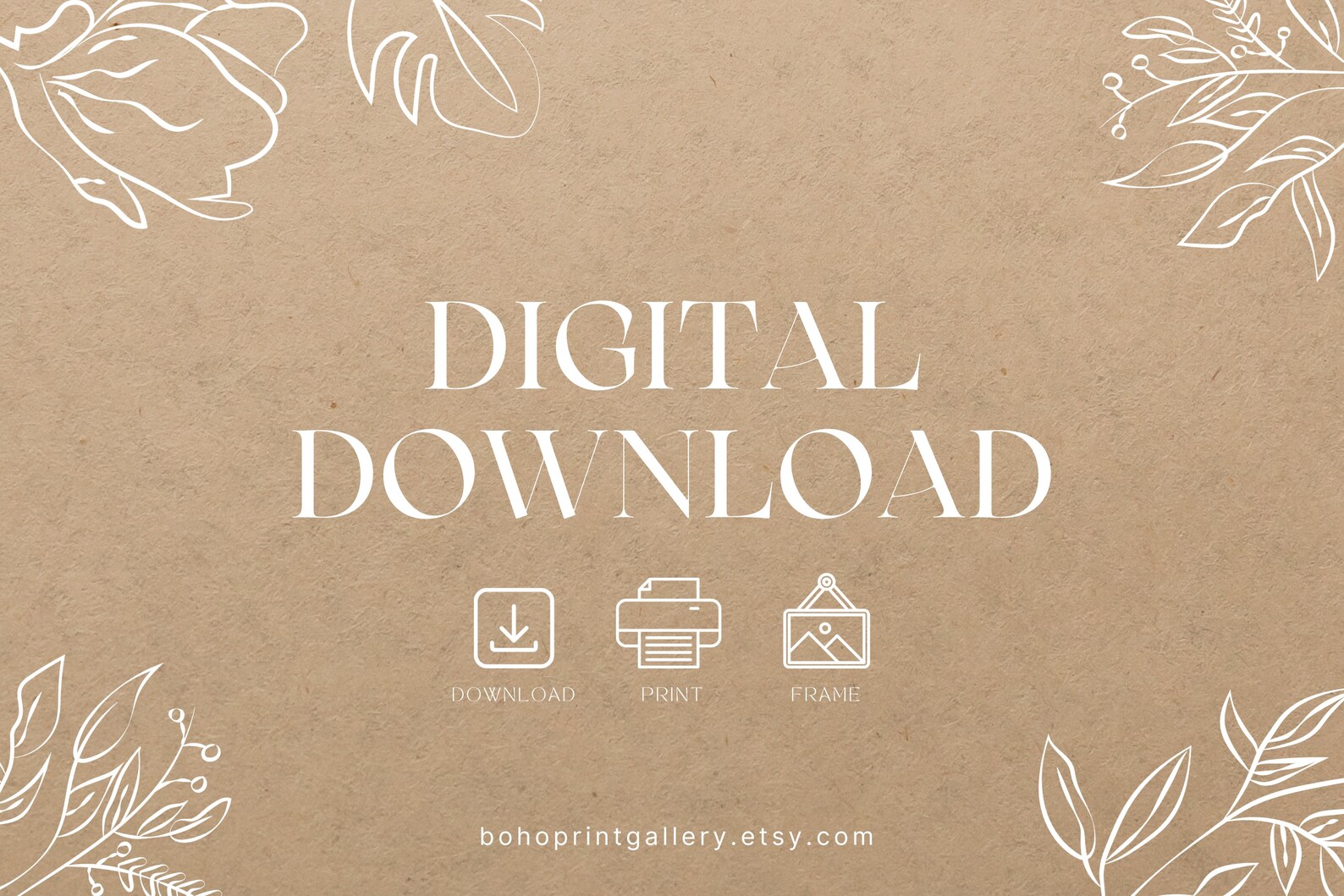 Wavy Print Retro Wall Art Monochrome Wall Art Teens Room Print Large ...