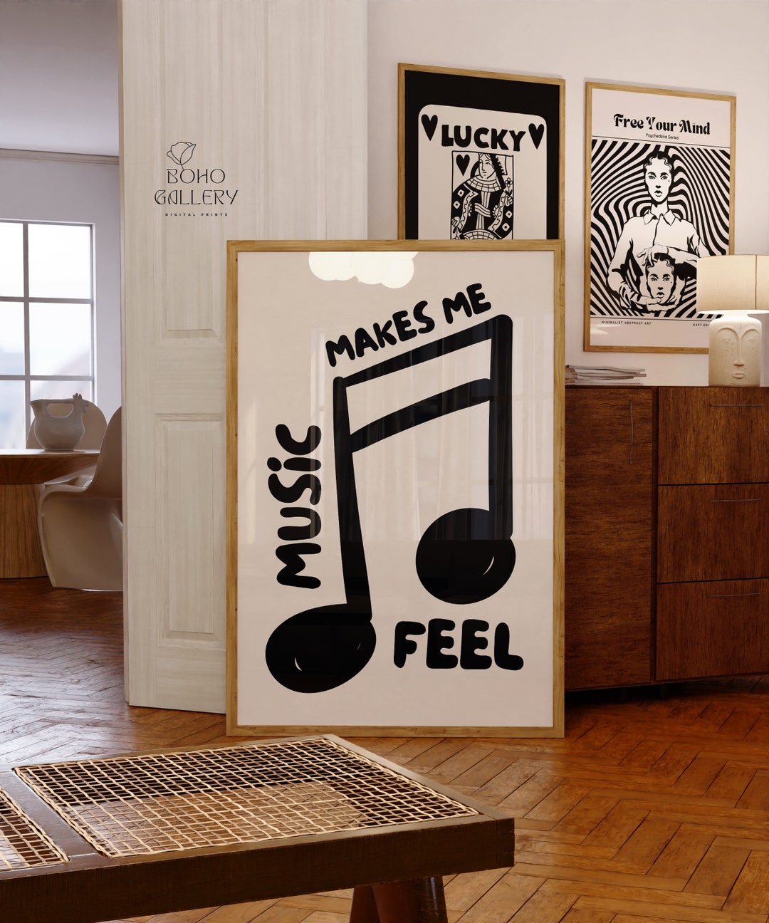 Music Wall Art, Retro Poster Print, Vintage Music-inspired Wall Art ...
