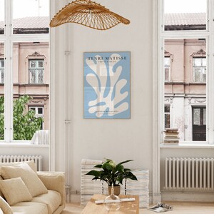Blue Matisse Print Henri Matisse Poster Blue Wall Art Matisse Printable ...