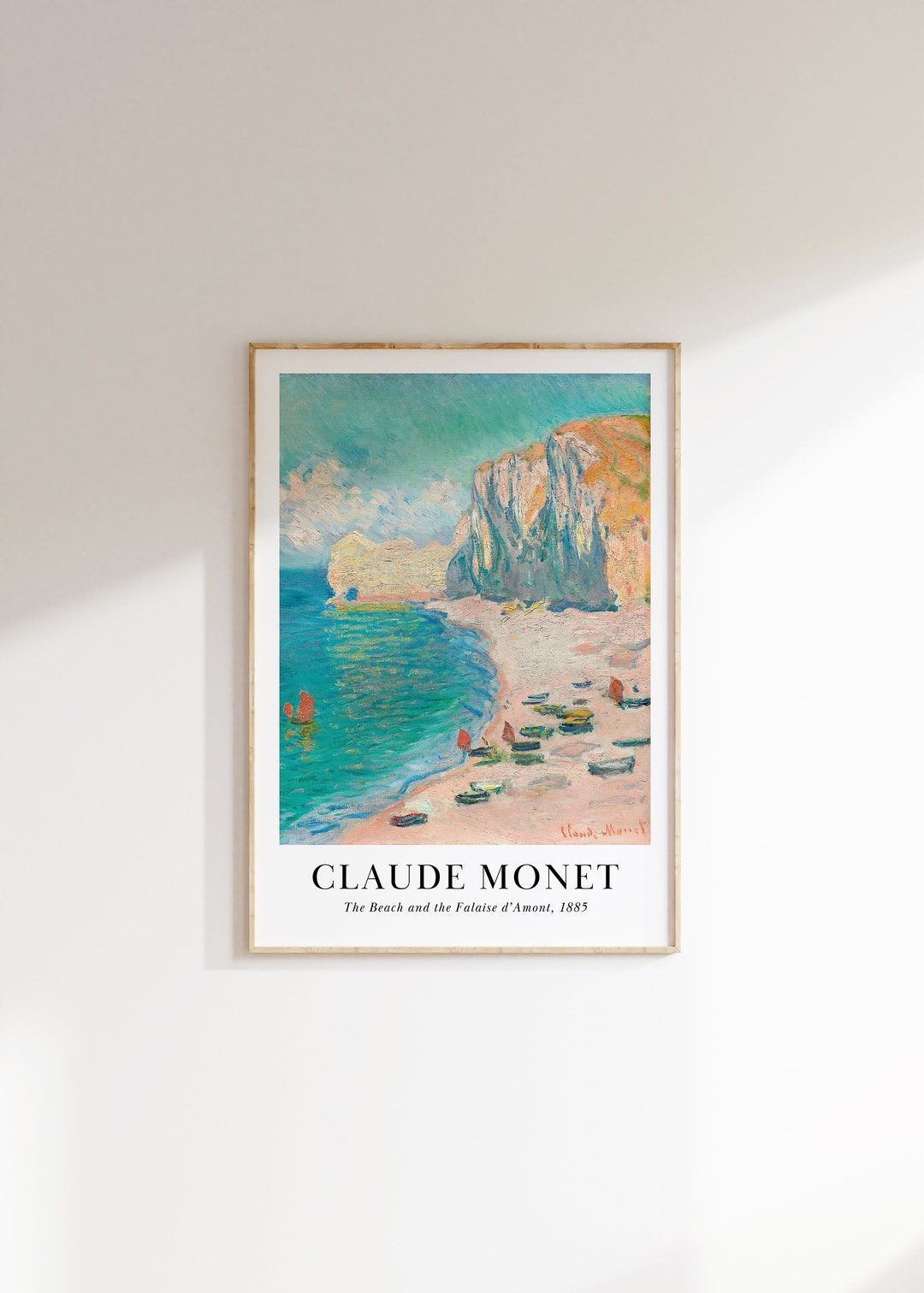 Claude Monet Poster, Printable Exhibition Posters, Eclectic Gallery ...