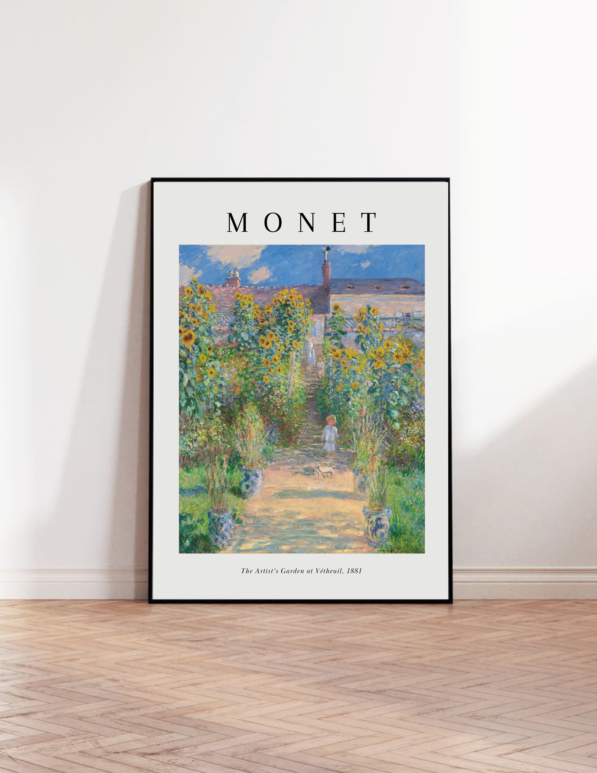 Claude Monet Print Set of 3 Gallery Wall Set Printable Wall - Etsy