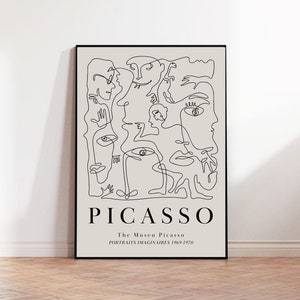 Neutral Gallery Wall Set of 3 Henry Matisse Prints Picasso Print Set ...