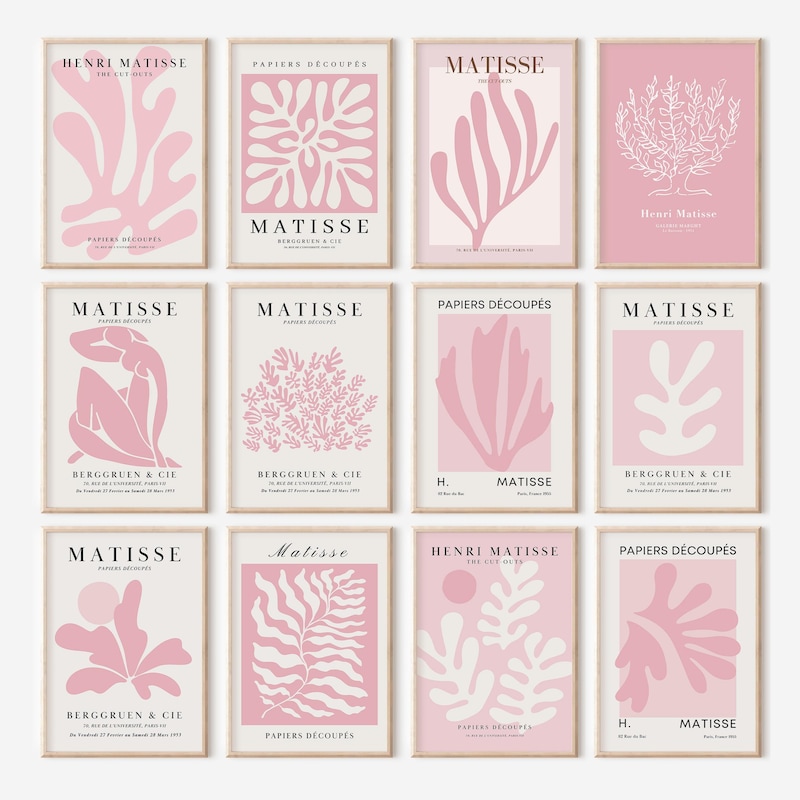 Pink Matisse Downloads - Etsy