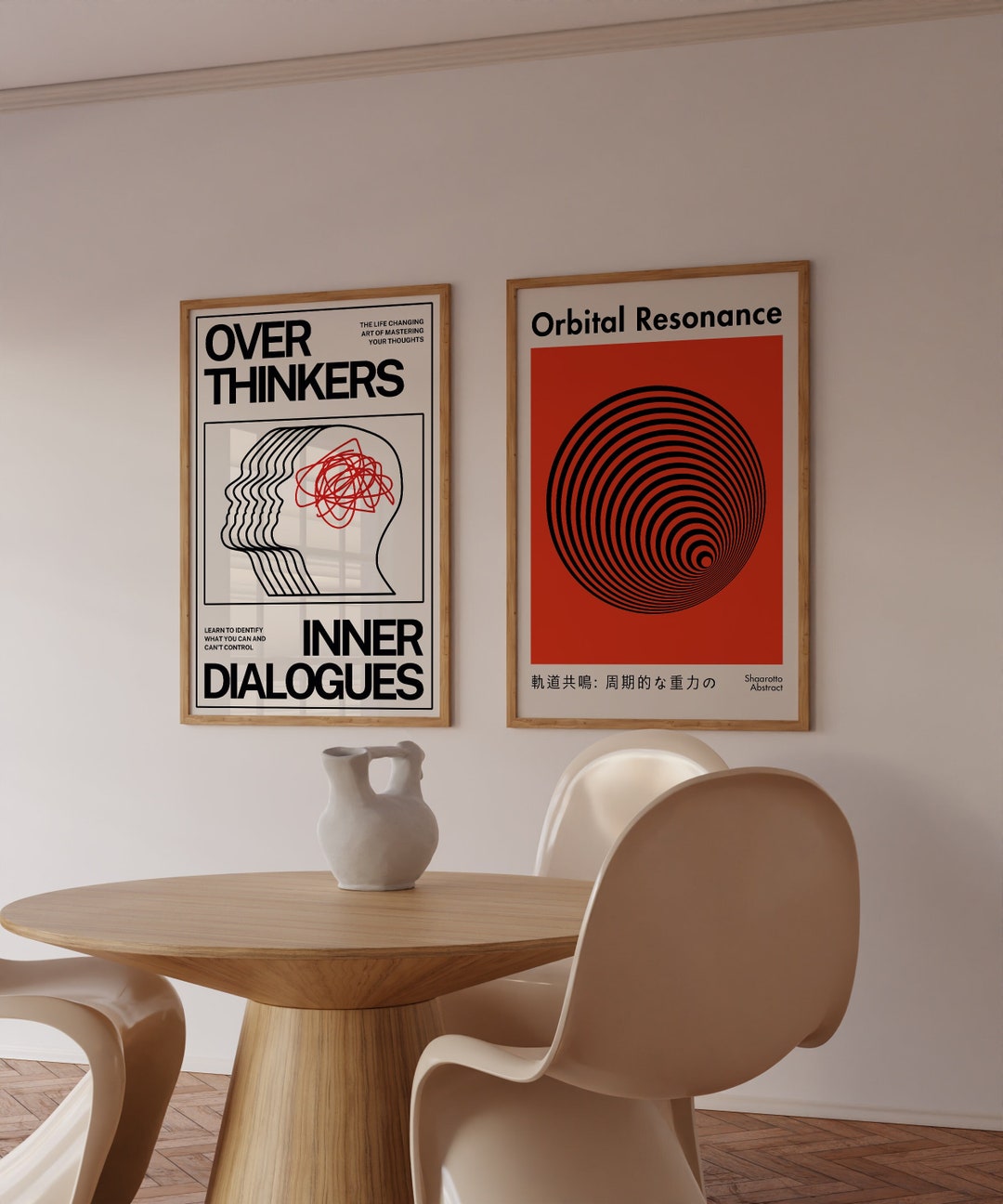 Overthinkers Orbital Resonance Digital Download Print, Retro Creativity ...