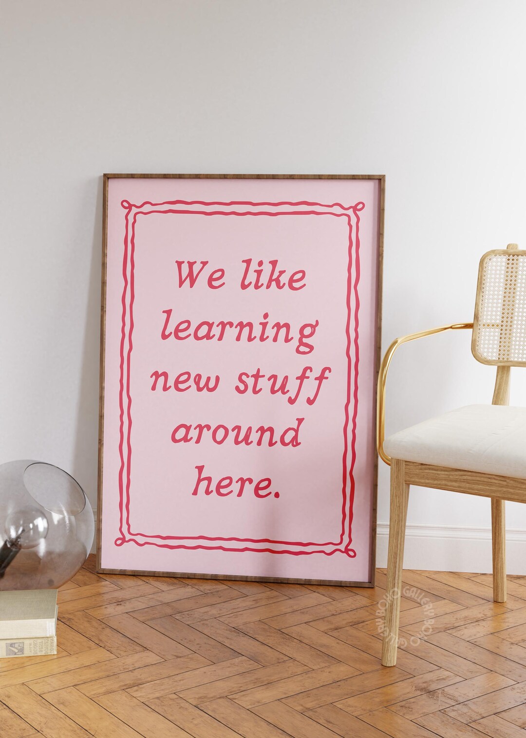 Pink Classroom Poster, Back to School Posters for Classroom Decor ...