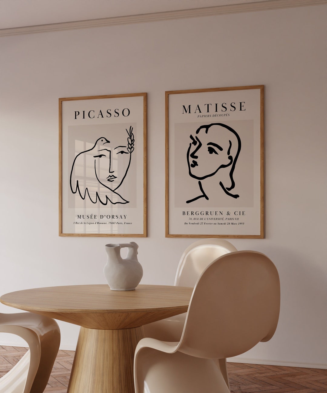 Matisse Picasso Set of 2 Prints Picasso Printable Download Picasso ...