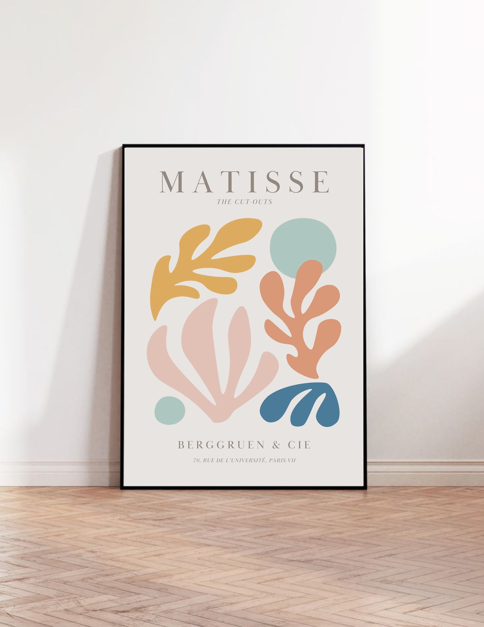 Danish Pastel Matisse Print Gallery Wall Art Set of 3 Exhibition Museum ...