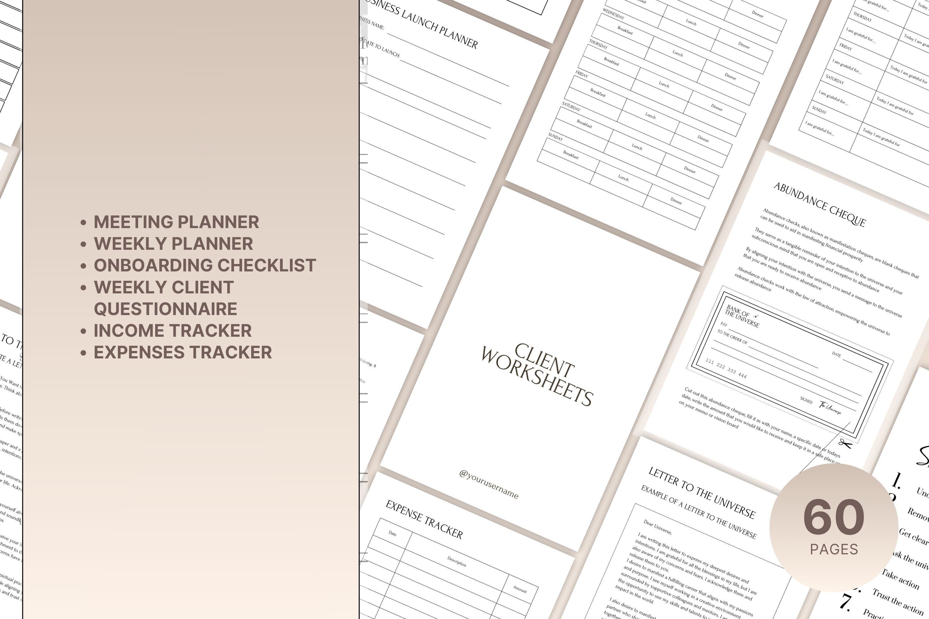 Printable Life Coach Planner | Coaching Planner | Life Coach Tools ...