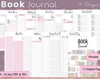 Book Club Journal - Etsy