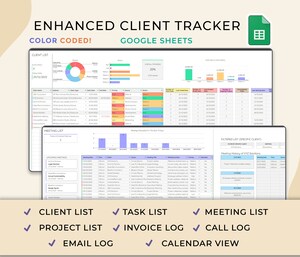 Kanban Board Google Sheets Template Task Tracker Project Management ...