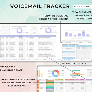 Client Communication Tracker, Google Sheets Call, Email, SMS Tracker ...