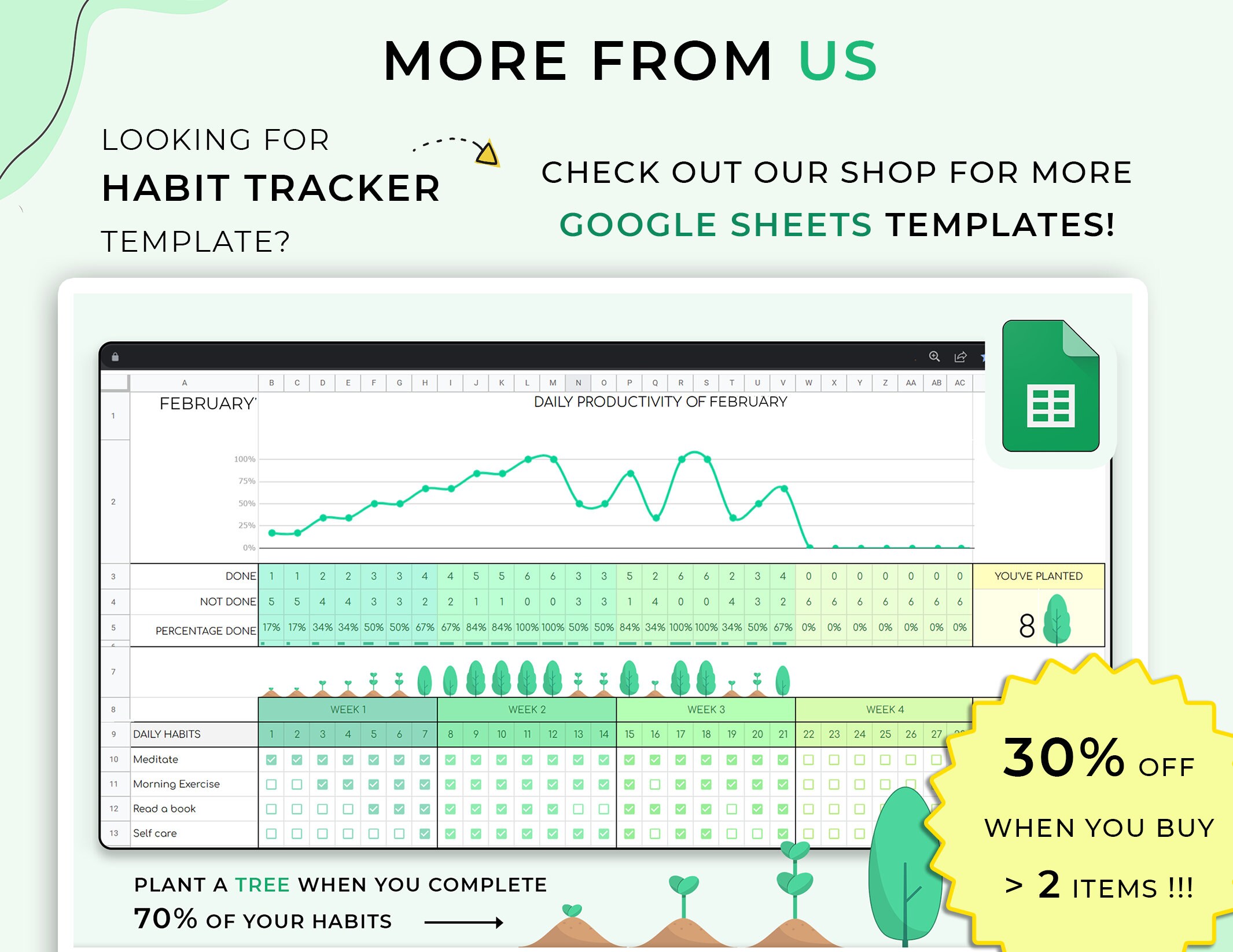 Savings Planner Google Sheets Digital Financial Planner - Etsy