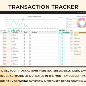 Ultimate Monthly Budget Spreadsheet, Google Sheets Budget Template ...