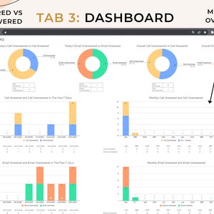 Client Call Tracker & Email Tracker, Google Sheets, Call Log, Small ...
