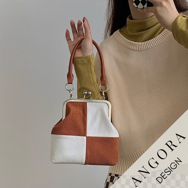 Kiss Lock Shoulder Bag Pattern - Etsy