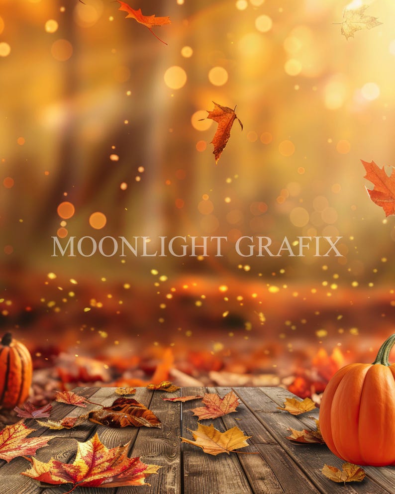 Autumn Digital Backgrounds-backdrops Bundle - Etsy