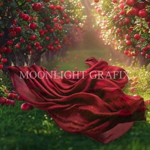 Apple Orchard Digital Backgrounds-backdrops Bundle - Etsy