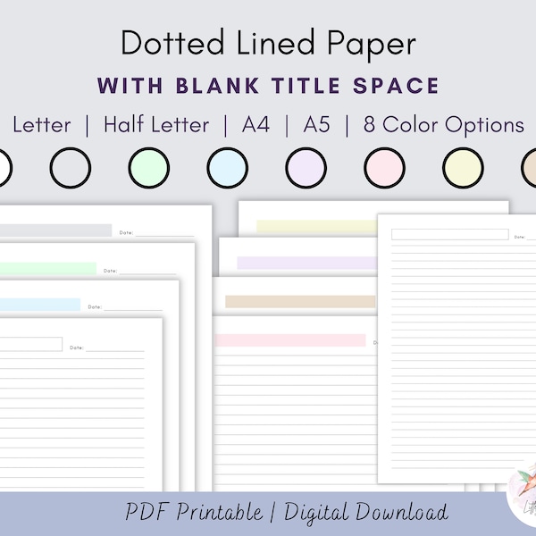 Printable Diary Pages Lined - Etsy