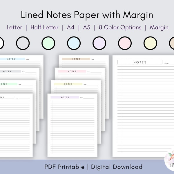 Printable Diary Pages Lined - Etsy
