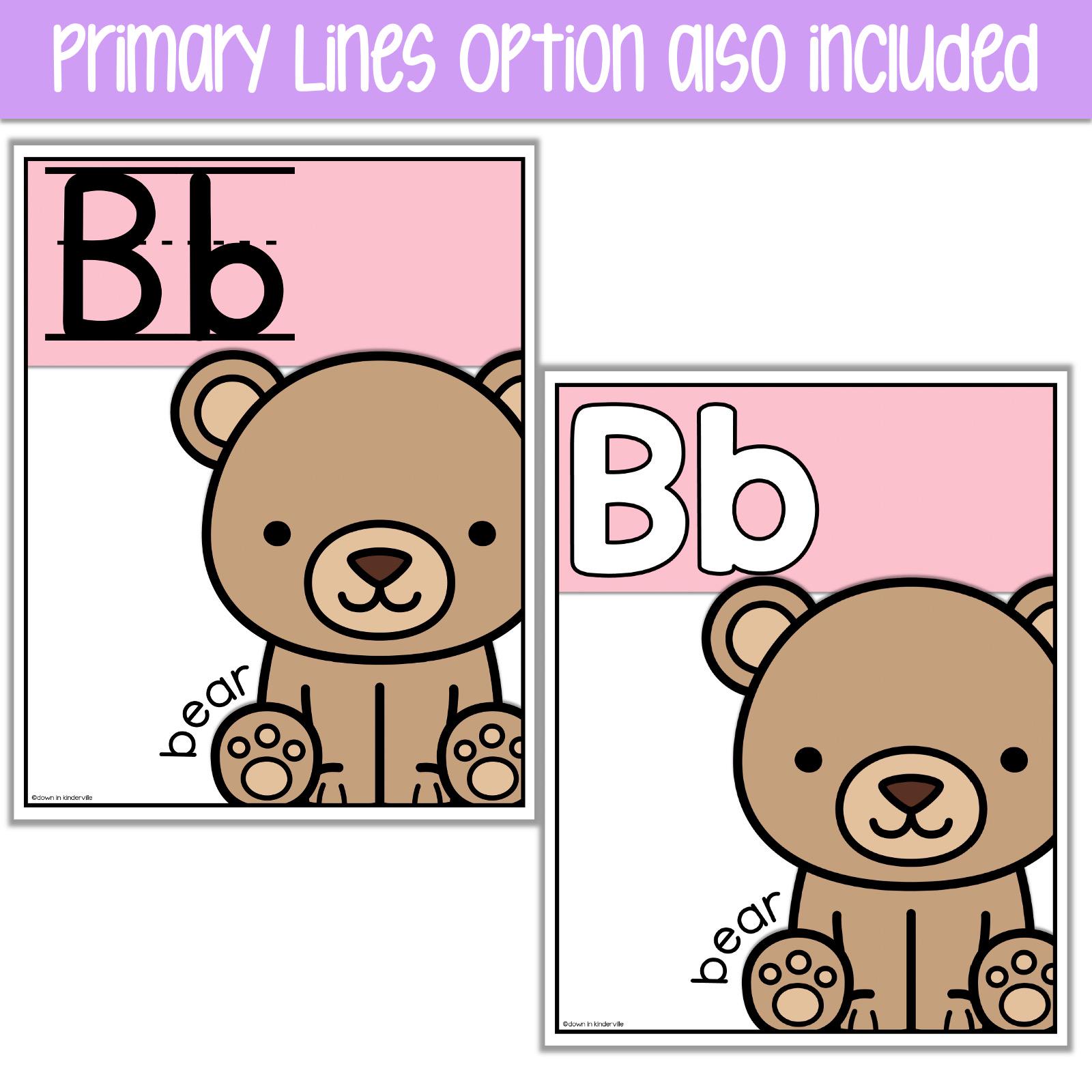 Alphabet Posters - Alphabet Chart - Digraph Posters - Classroom Decor ...